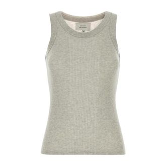 Loulou Studio Femme, Tops, Gris, Taille: 40 FR Limba LDS Fitted Tank Top