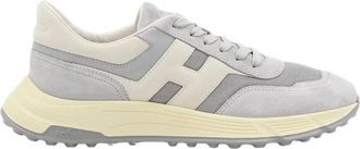 Hogan Low-Top Sneaker - Sneaker Hyperlight grijs/ecru - Gr. UK_10_5 - in Grau - f&uuml;r Damen