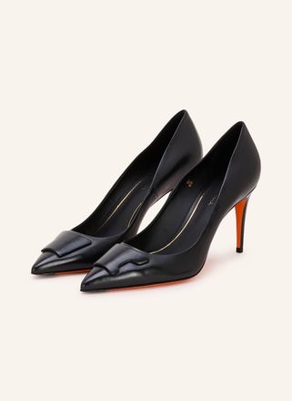 Santoni Pumps Sib 85 schwarz