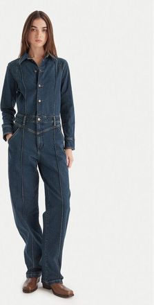 Wrangler Jumpsuit Western 112371042 Dunkelblau Regular Fit