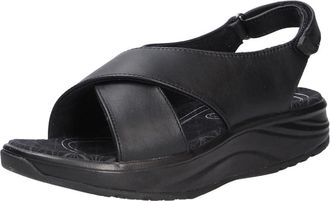 Joya Schwarze Lissabon Sandalen Bequeme Wanderschuhe - - Shoes - Damen - Schwarzk - 37 EU