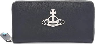 Vivienne Westwood portefeuille Annie à fermeture zippée - Noir
