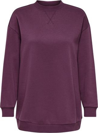 Jacqueline de Yong JdY Damen Jdymesa Life L/S Oversize Sweat JRS Dia, Fig, L