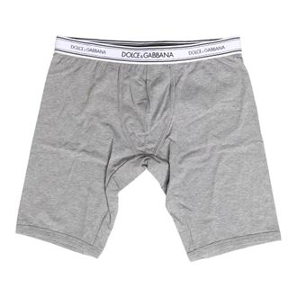 Dolce & Gabbana Homme, Sous-v&ecirc;tements, Gris, Taille: S Midi Boxers