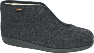 Fischer 204166 Filz-Winterslipper - - Shoes - Herren - Schwarzk - 46 EU
