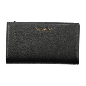 Coccinelle Metallic Soft Wallet - - Accessories - Damen - Schwarzk - ONE SIZE
