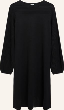 s.Oliver Black Label S.Oliver Black Label Strickkleid Im Materialmix schwarz