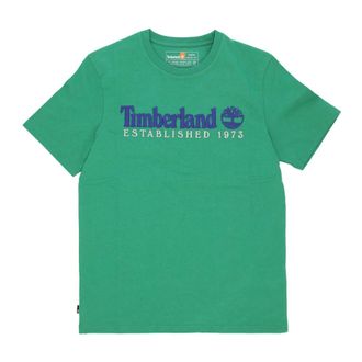 Timberland Vintage Est 1973 Celtic Green Tee - - Tops - Damen - Gr&uuml;n - M
