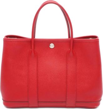 Hermès sac cabas Garden Party TPM (2016) - Rouge