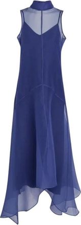 Staud Staud, Femme, Robes, Bleu, Taille: 38 FR Auden Dress