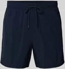 Tommy Hilfiger Regular Fit Badehose mit Logo Stitching
