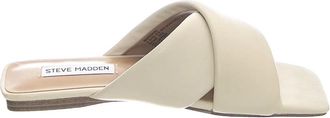 Steve Madden Femme, Chaussures, Beige, Taille: 35 1/2 EU Sandale Slide