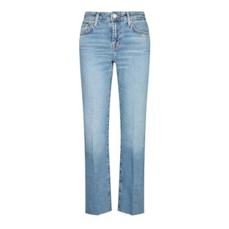 7 For All Mankind Calie Straight Ankle - - Jeans - Damen - Blau - W25