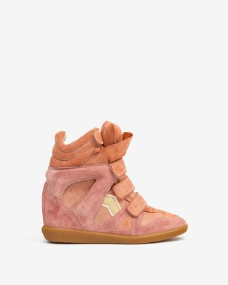 Isabel Marant Baskets Bekett - Femme - Rose D&eacute;sert-argile Coucher De Soleil - Taille 35 - Isabel Marant