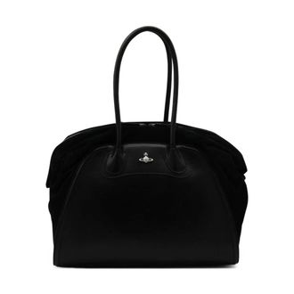 Vivienne Westwood Femme, Sacs, Noir, Taille: ONE Size Orb Shoulder Bag