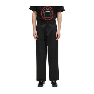 Champion Pantalon droit - Homme - Pantalons - Noir - Taille: L