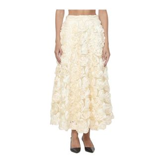 Rotate Rotate Birger Christensen, Femme, Jupes, Blanc, Taille: 36 FR Short Skirts