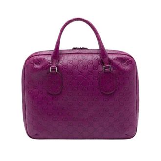 Gucci Sac daffaires Pre-owned - Femme - Pre-owned - Violet - Taille: ONE Size