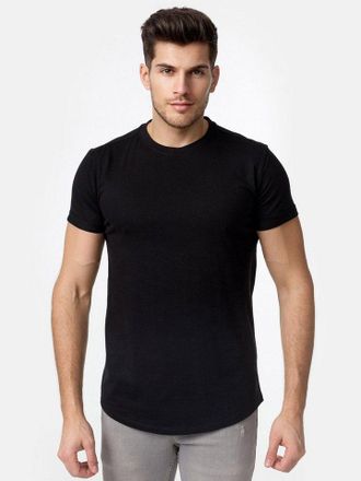Tazzio T-Shirt E105 Herren Basic Rundhalsshirt