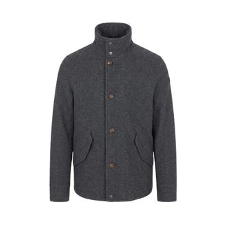 Moncler Cappotto Panyol - - Jackets - Herren - Grau - M