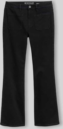 Tom Tailor High Waist Bootcut-Jeans aus reiner Baumwolle