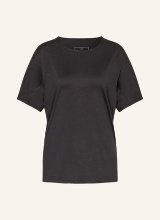 Yohji Yamamoto Laufshirt schwarz