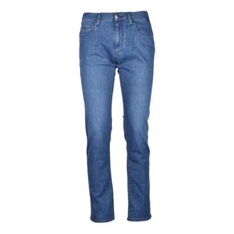 Emporio Armani Homme, Jeans, Bleu, Taille: W31 Jeans Élégants en Coton et Élasthanne