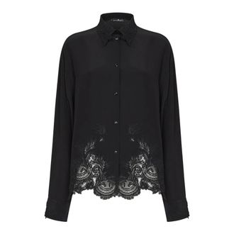 Ermanno Scervino Femme, Blouses et Chemises, Noir, Taille: 40 FR Ermanno Scervino Chemises