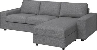 IKEA VIMLE 3er-Sofa mit Récamiere