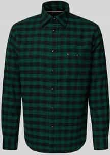 Tommy Hilfiger Regular Fit Freizeithemd aus reiner Baumwolle Modell BUFFALO