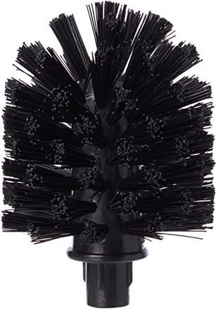 Smedbo Ersatz-Bürstenkopf Xtra für Toilettenbürste, schwarz