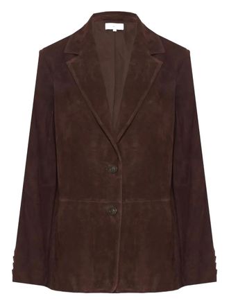 Vince veste en daim - Marron