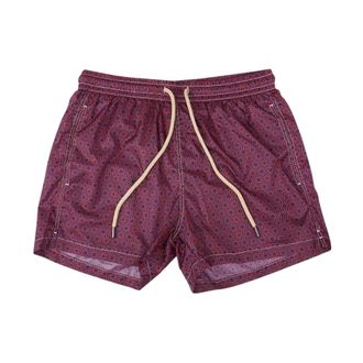 Fefē Mosaico Badeshorts - - Swimwear - Herren - Rot - XL