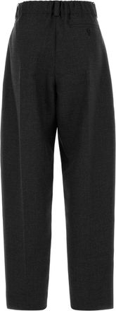 Givenchy Greymix Exterior: Wool Pantaloni Trousers