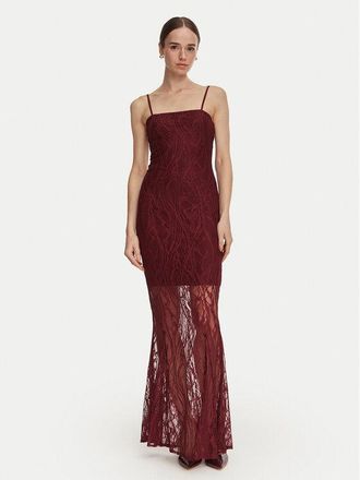 Guess Abendkleid W6YK12 K4359 Dunkelrot Slim Fit