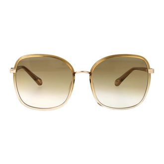 Chlo&eacute; Ch0031S Sonnenbrille - - Accessories - Damen - Beige - 59 MM