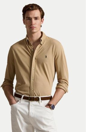 Polo Ralph Lauren Hemd 710654408503 Dunkelbeige Regular Fit