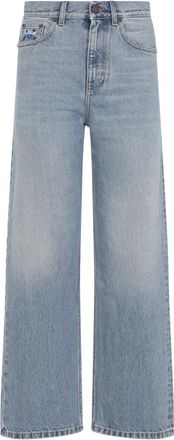 Chlo&eacute; Jean droit - Femme - Jeans - Bleu - Taille: W27
