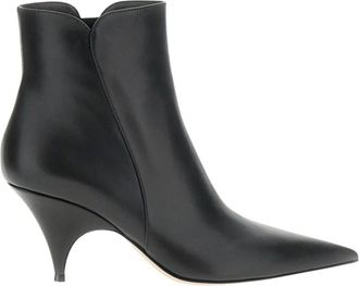 Gianvito Rossi Femme, Chaussures, Noir, Taille: 39 1/2 EU Bottes &agrave; talons