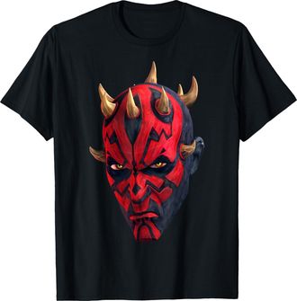 Star Wars The Clone Wars Darth Maul Big Face T-Shirt