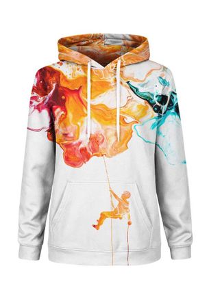 Mr. Gugu & Miss Go Paint Pour Climber Hoodie
