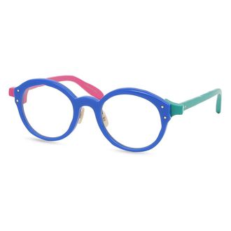 Masahiromaruyama Monture Ronde - unisex - Accessoires - Bleu - Taille: 48 MM