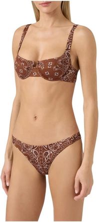 Saint Barth Femme, Maillots de bain, Brun, Taille: 38 FR Amira Balconette Top