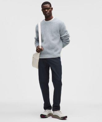 lululemon ABC Classic-Fit 5 Pocket Pant 32L Brushed Warpstreme f&uuml;r M&auml;nner - Gr&ouml;&szlig;e 29 in True Navy