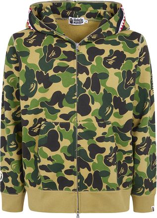 A Bathing Ape Abc Camo 2Nd Shark Full Zip Hoodie M Sweatshirt
