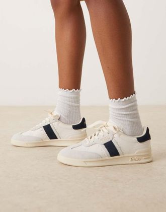 Polo Ralph Lauren Heritage - Baskets - Bleu marine/blanc