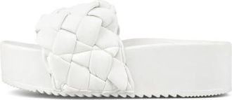 Colors Of California Mules Femme à Plateforme avec Bride Tressée, Légères, Confortables et à Enfiler, Design Estival Durable pour Un Look Élancé et Naturel