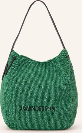 J.W.Anderson Jw Anderson Beuteltasche Bulb Small Mit Schmuckperlen gruen