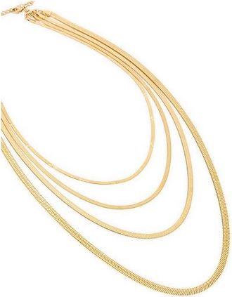 Au Printemps Paris Collier &agrave; quatre cha&icirc;nes