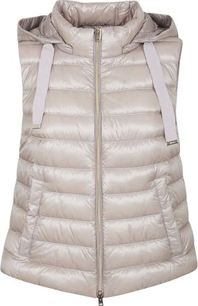 Herno Femme, Vestes, Beige, Taille: 42 FR Ultralight Sleeveless Jacket
